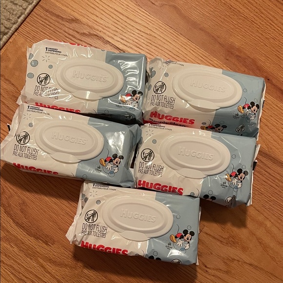 Huggies | Other | New Huggies Disney Baby Wipes Blue And White | Poshmark